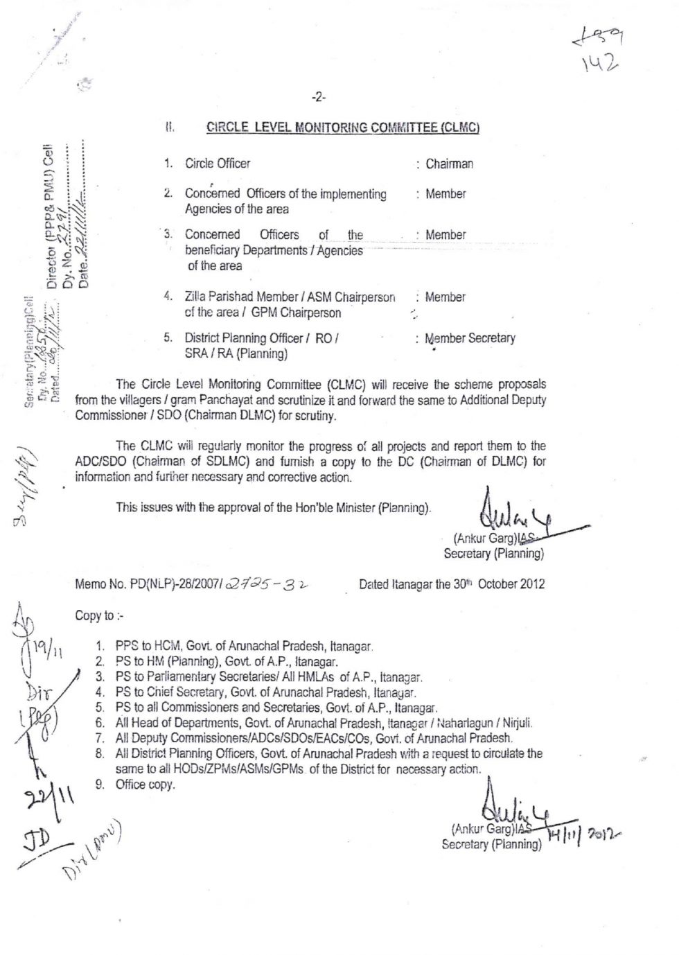 Monitoring Committee Constitution | Department Of Planning, Investment ...